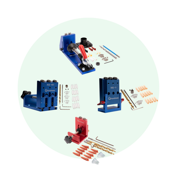 YoraHome Pocket Hole Jig Master Kit – Complete Joinery System