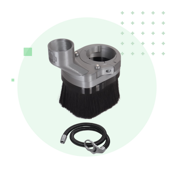 YoraHome SilverBack 2-in-1 CNC Dust Shoe